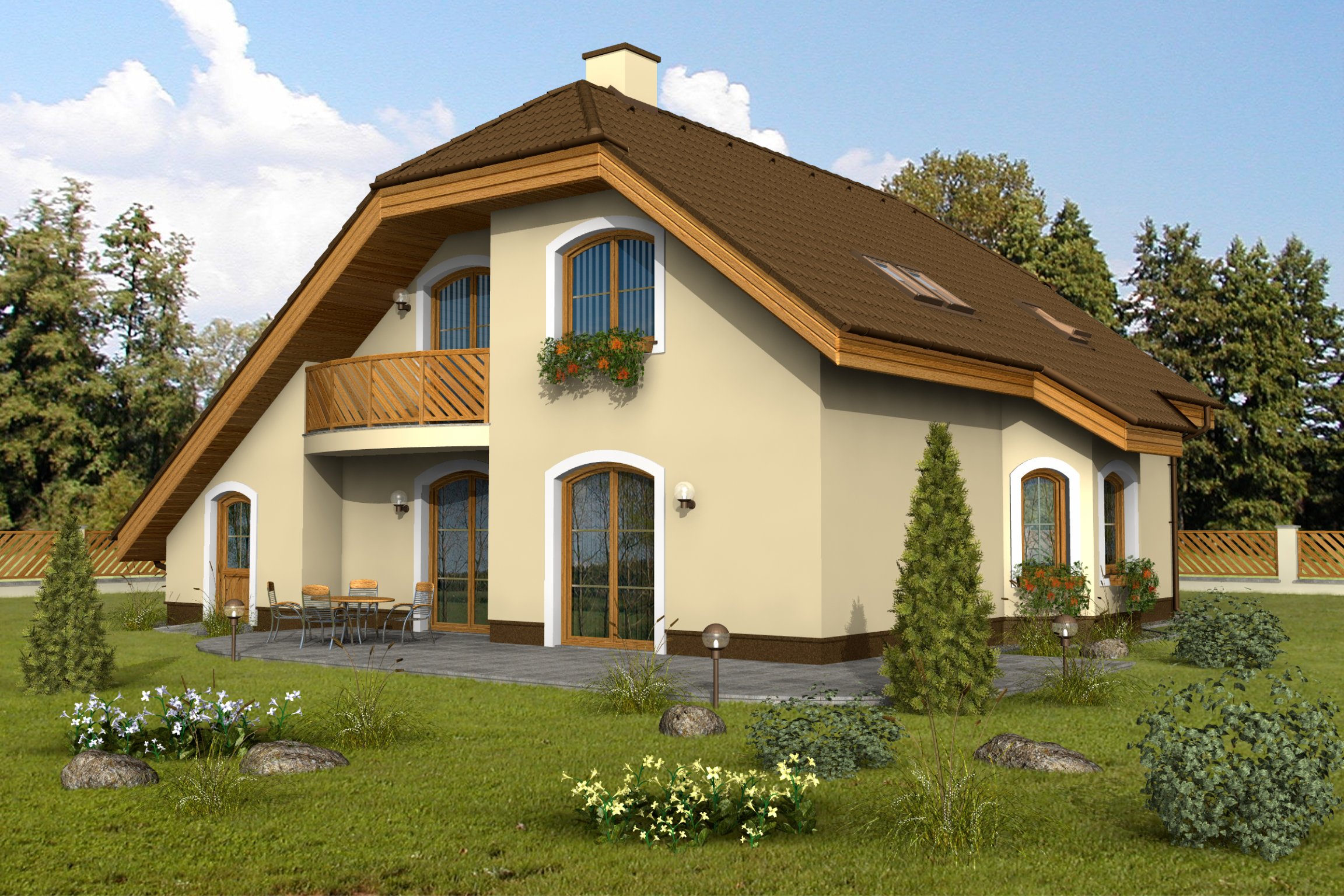 Typové projekty rodinných domů